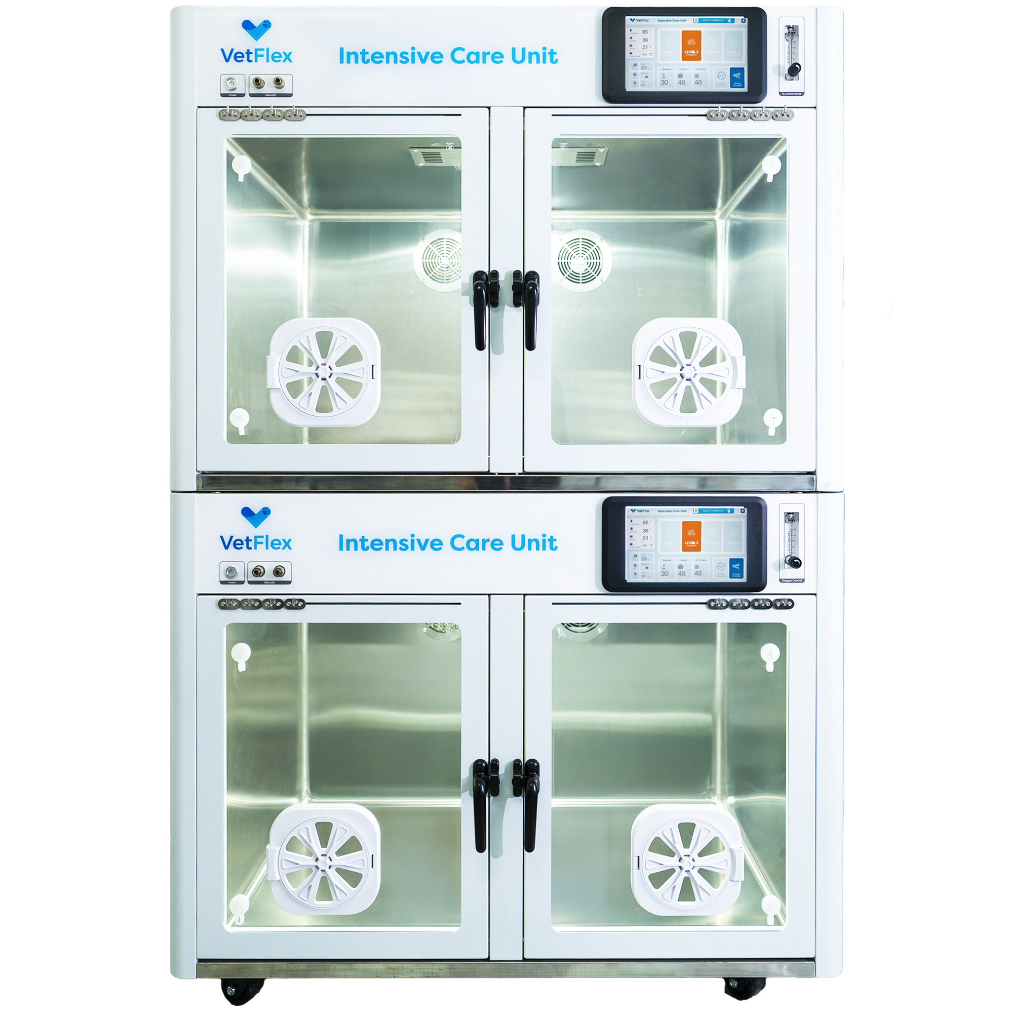 VetFlex Veterinary ICU Oxygen Cages | Advanced ICU Units